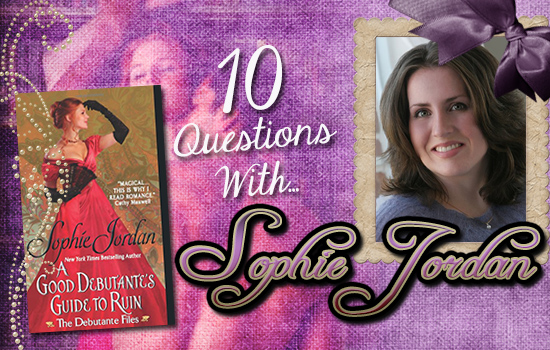 Novels Alive | INTERVIEW: 10 Questions With... Sophie Jordan!