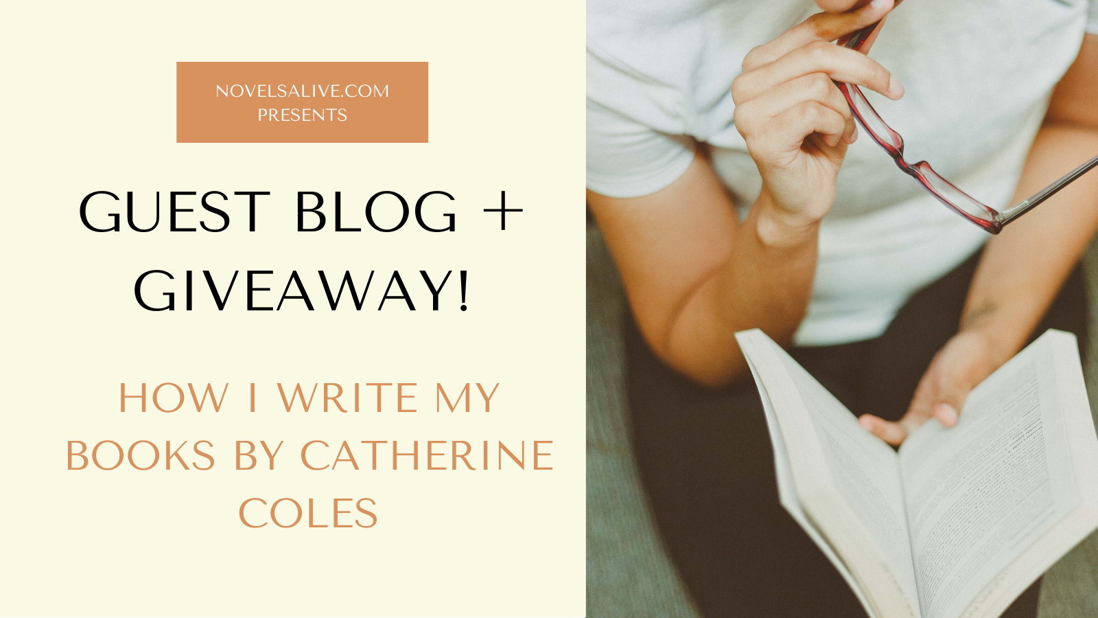 Novels Alive | GUEST BLOG: How I Write My Books by Catherine Coles Plus ...