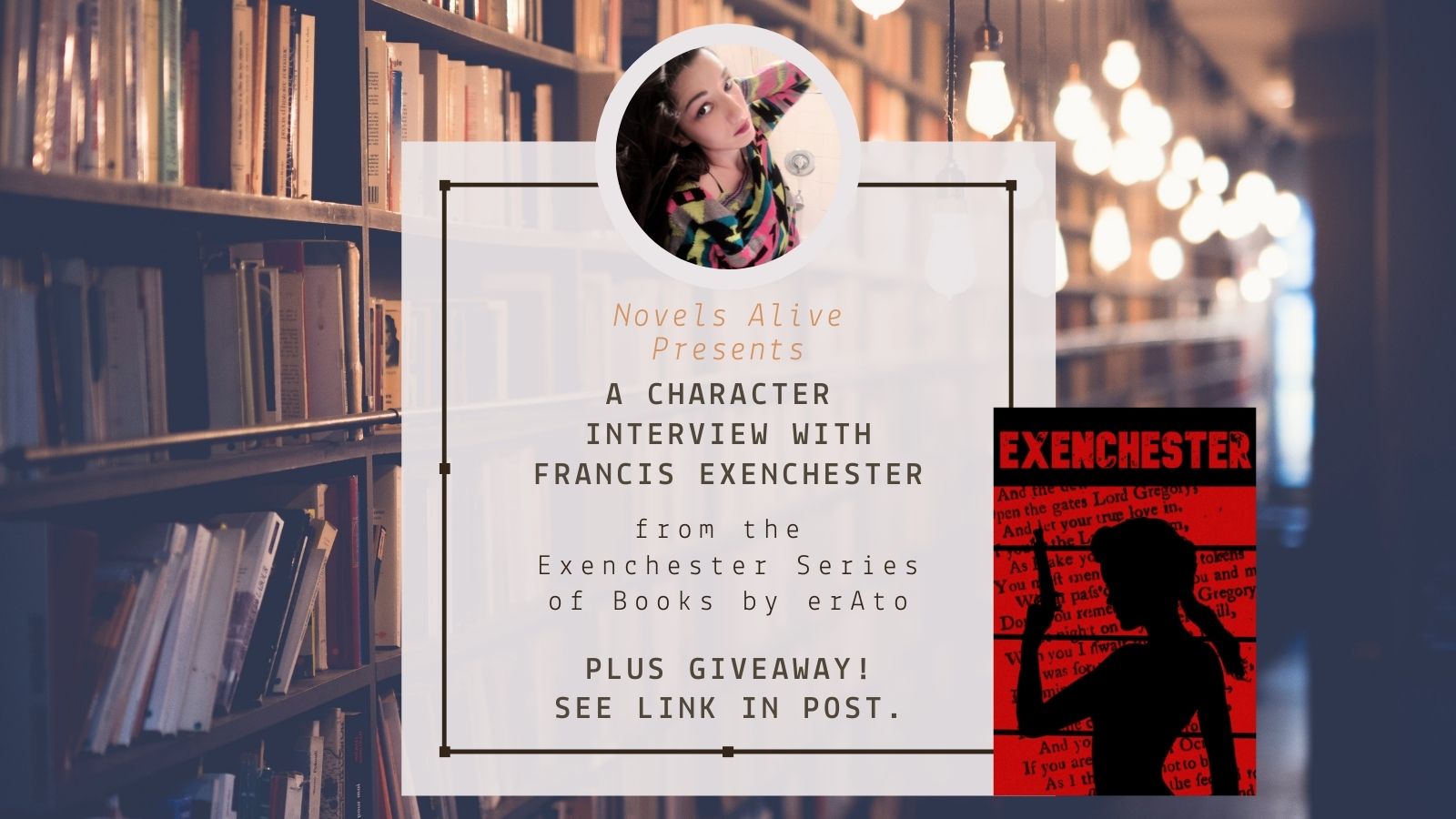 Novels Alive | INTERVIEW: With Francis Exenchester, from the ...