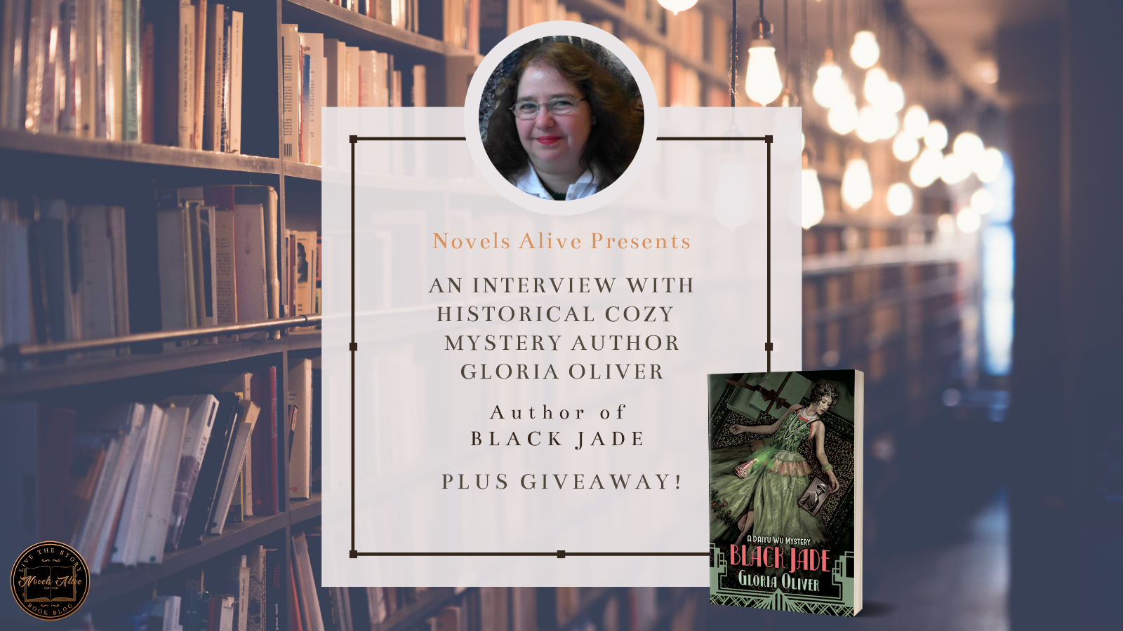 Novels Alive | INTERVIEW: With Historical Cozy Mystery Author Gloria ...