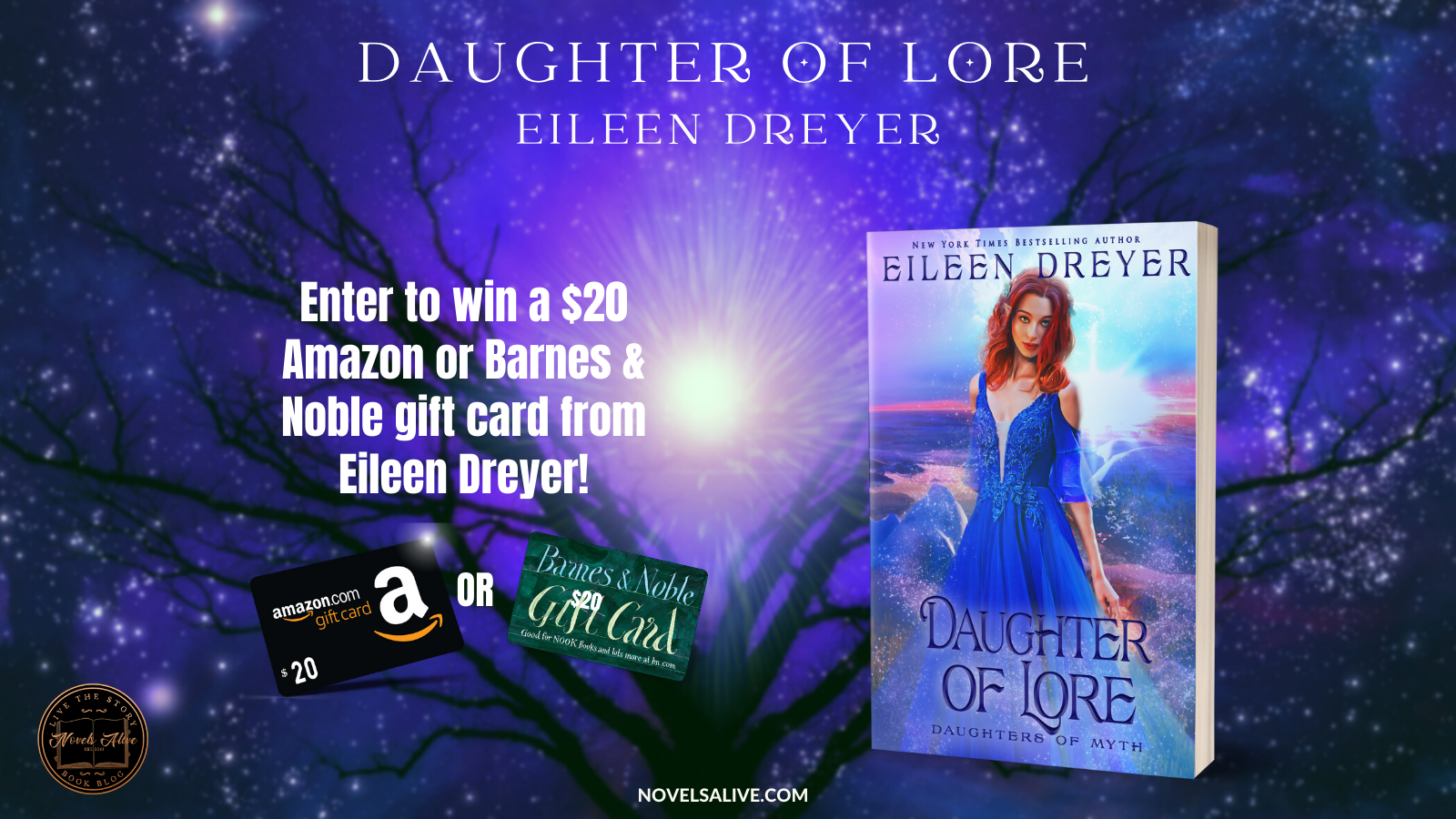 Novels Alive | SPOTLIGHT: DAUGHTER OF LORE by Eileen Dreyer Plus Giveaway!