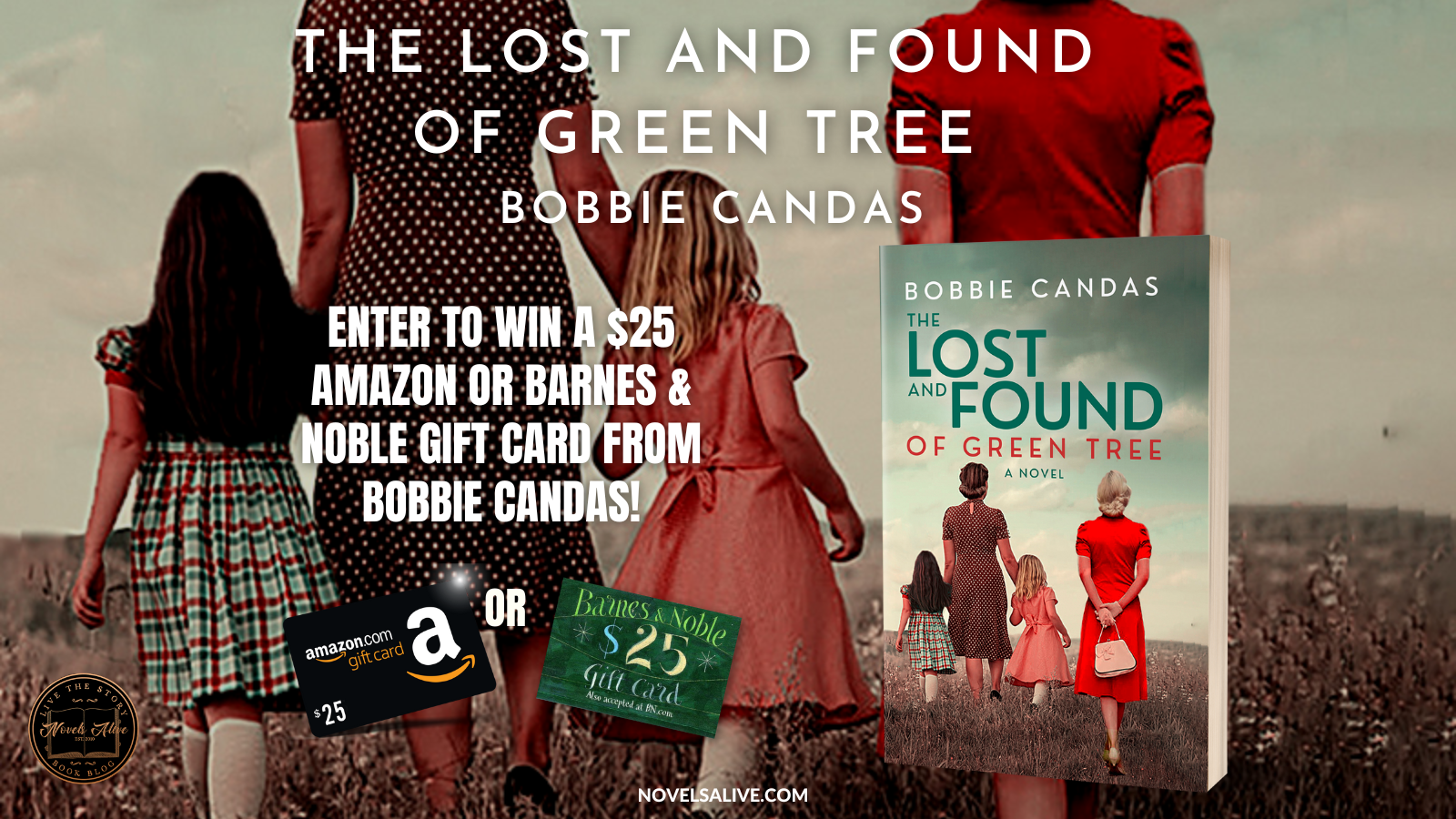 Novels Alive | SPOTLIGHT: THE LOST AND FOUND OF GREEN TREE by Bobbie Candas Plus Giveaway!