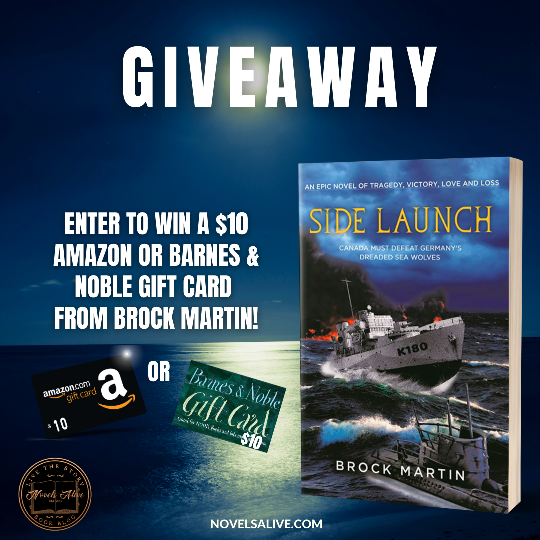 Novels Alive | SPOTLIGHT: SIDE LAUNCH by Brock Martin Plus Giveaway!