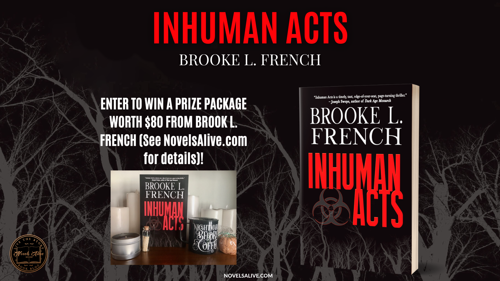 Novels Alive | SPOTLIGHT: INHUMAN ACTS by Brooke French Plus Giveaway!