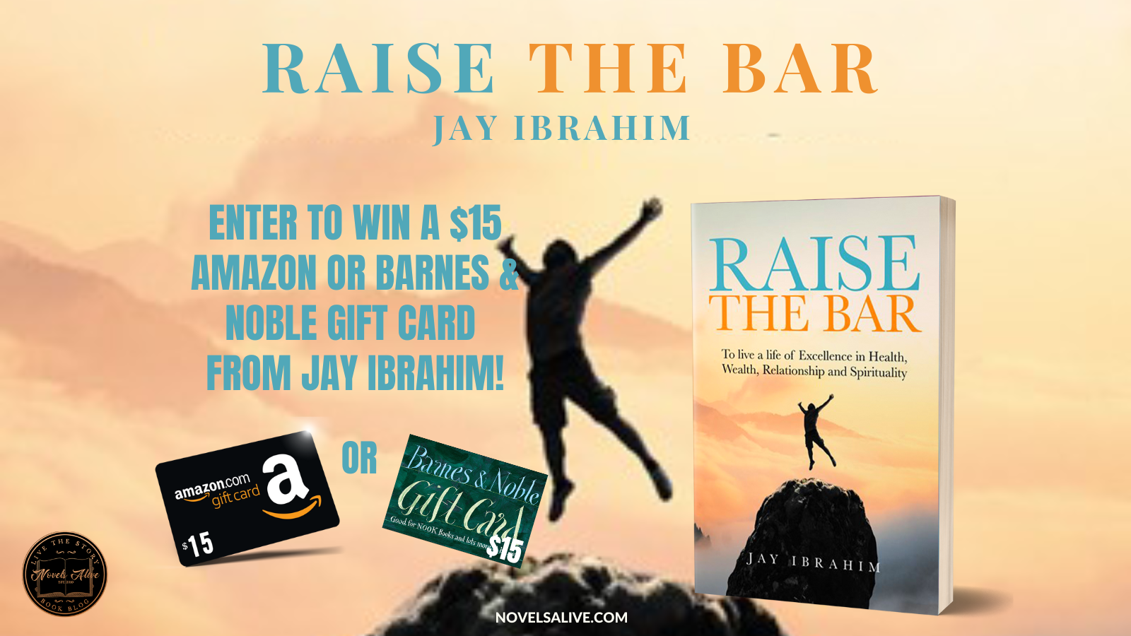 Novels Alive | SPOTLIGHT: RAISE THE BAR by Jay Ibrahim Plus Giveaway!