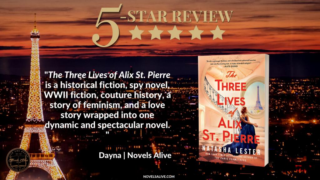 Novels Alive | 5-STAR REVIEW: THE THREE LIVES OF ALIX ST. PIERRE by ...