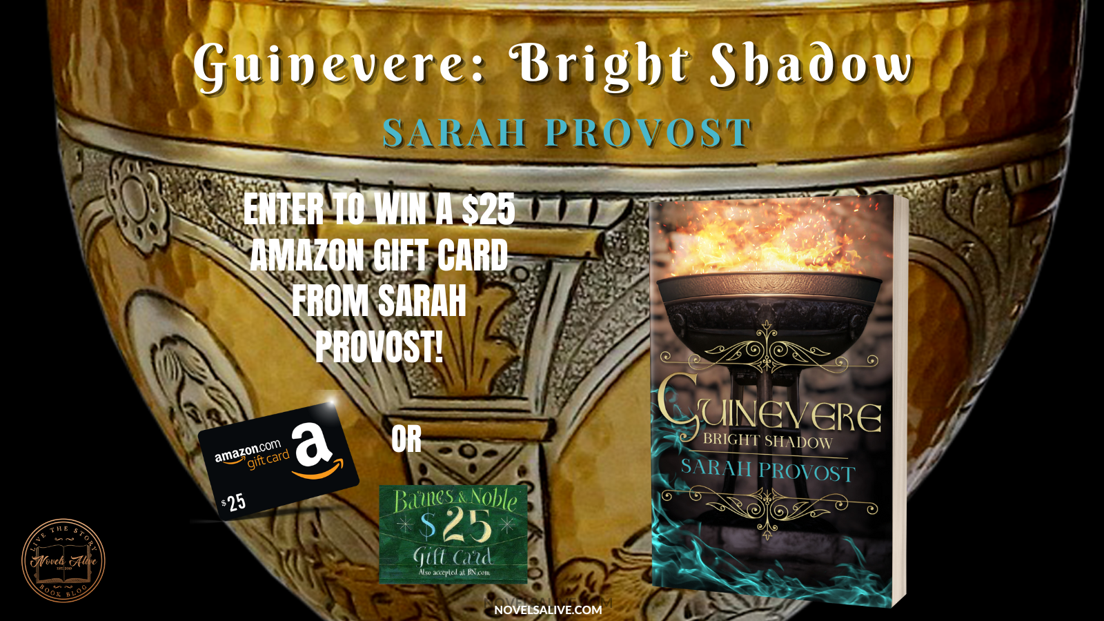 Novels Alive | SPOTLIGHT: GUINEVERE: BRIGHT SHADOW by Sarah Provost ...