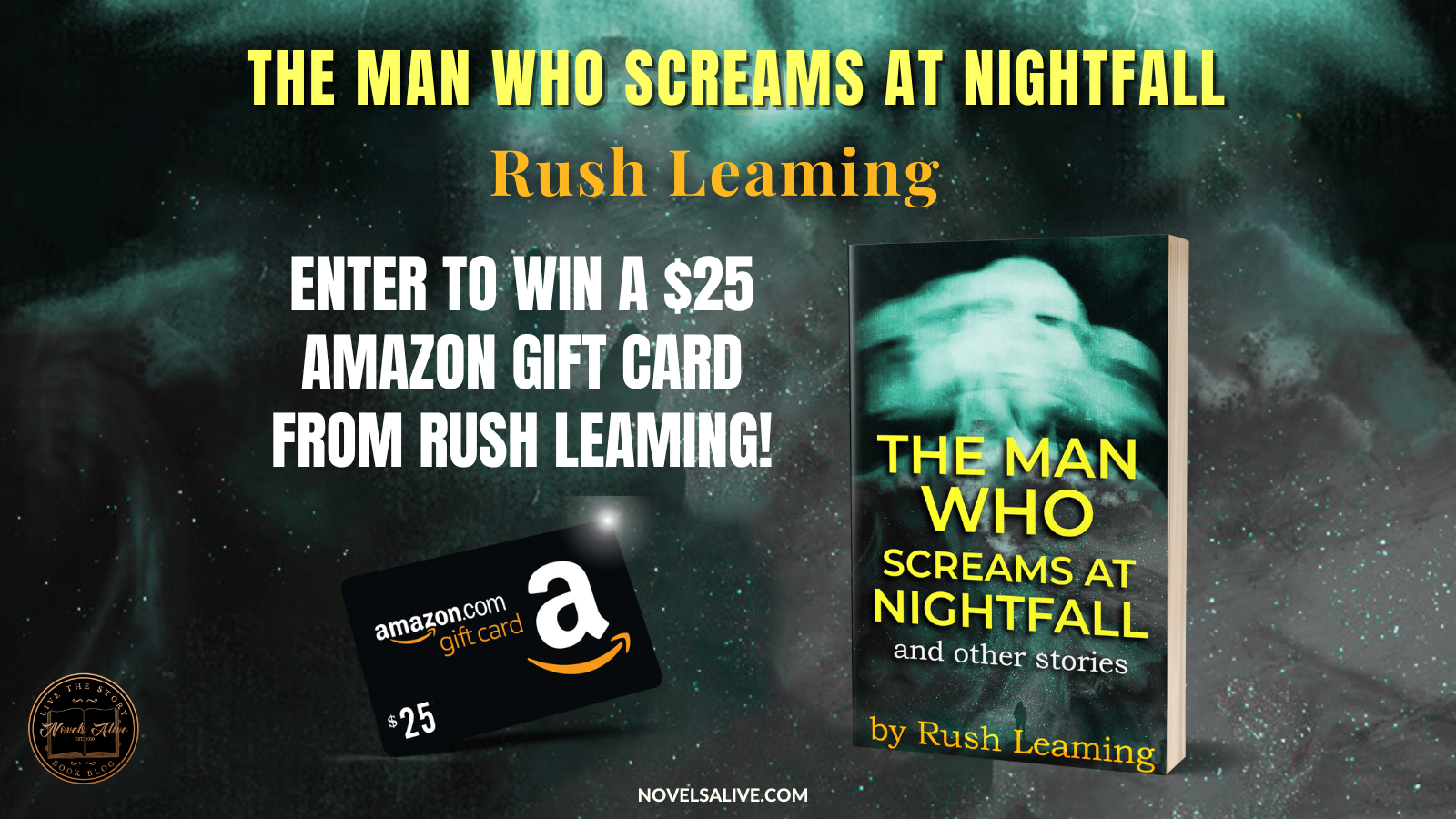 Novels Alive | SPOTLIGHT: THE MAN WHO SCREAMS AT NIGHTFALL… AND OTHER ...