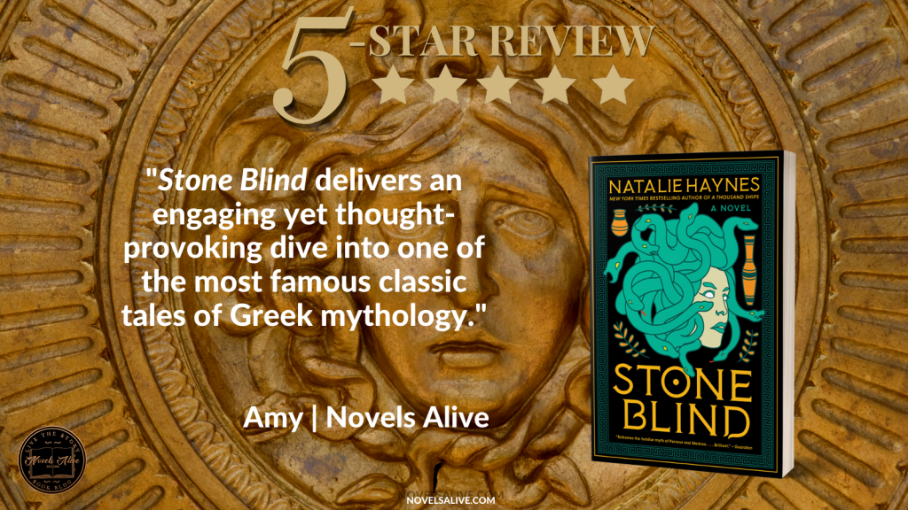 Novels Alive | 5-STAR REVIEW: STONE BLIND by Natalie Haynes