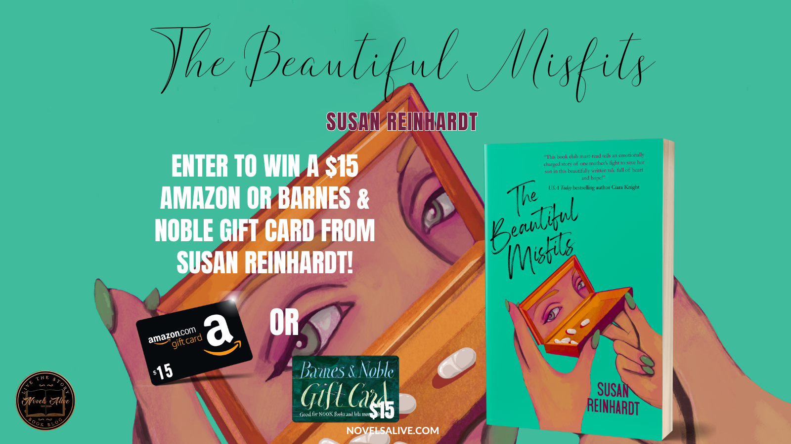 Novels Alive | SPOTLIGHT: THE BEAUTIFUL MISFITS by Susan Reinhardt Plus ...