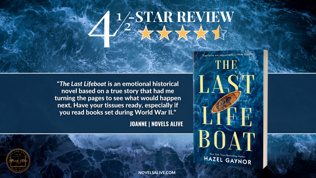 Novels Alive | 4.5-STAR REVIEW: THE LAST LIFEBOAT by Hazel Gaynor