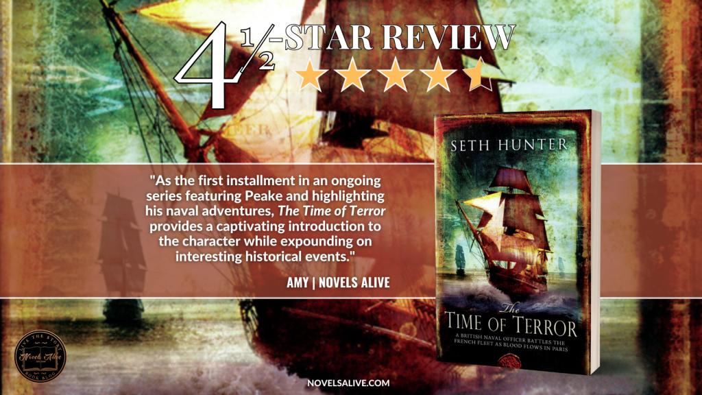 Novels Alive | 4.5-STAR REVIEW: THE TIME OF TERROR by Seth Hunter