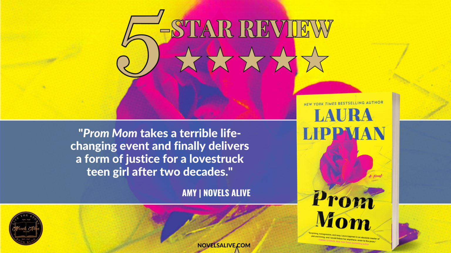 Novels Alive | 5-STAR REVIEW: PROM MOM by Laura Lippman