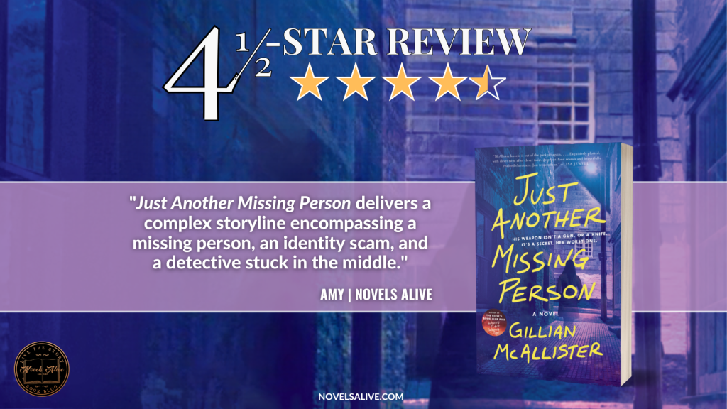 Novels Alive | 4.5-STAR REVIEW: JUST ANOTHER MISSING PERSON by Gillian ...