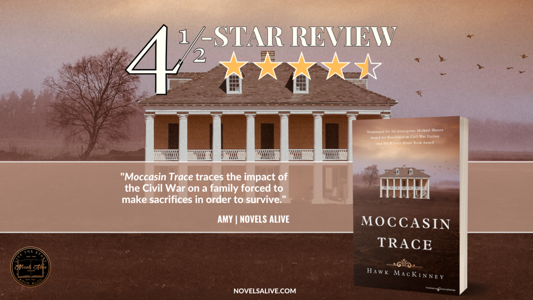 Novels Alive | 4.5-STAR REVIEW: MOCCASIN TRACE by Hawk MacKinney