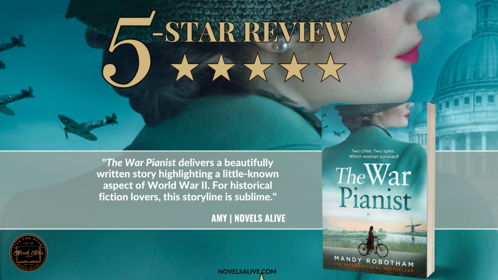 Novels Alive | 5-STAR REVIEW: THE WAR PIANIST by Mandy Robotham