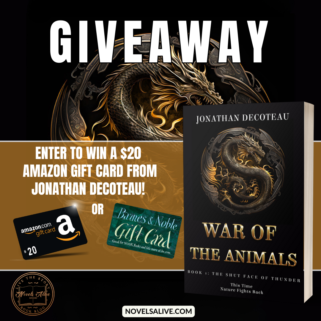 Novels Alive | SPOTLIGHT: THE SHUT FACE OF THUNDER by Jonathan Decoteau ...