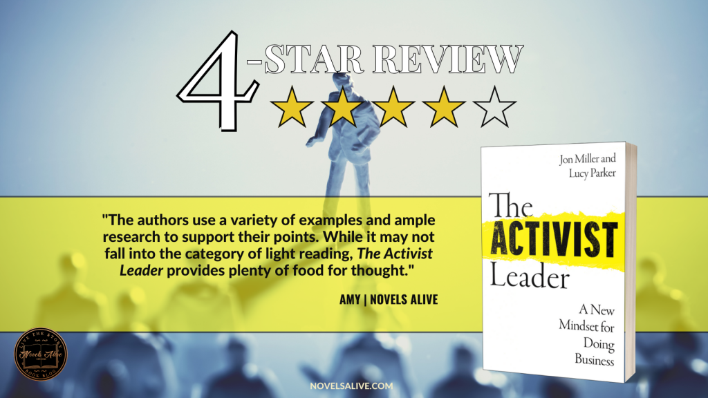 Novels Alive | 4-STAR REVIEW: THE ACTIVIST LEADER by Lucy Parker and ...