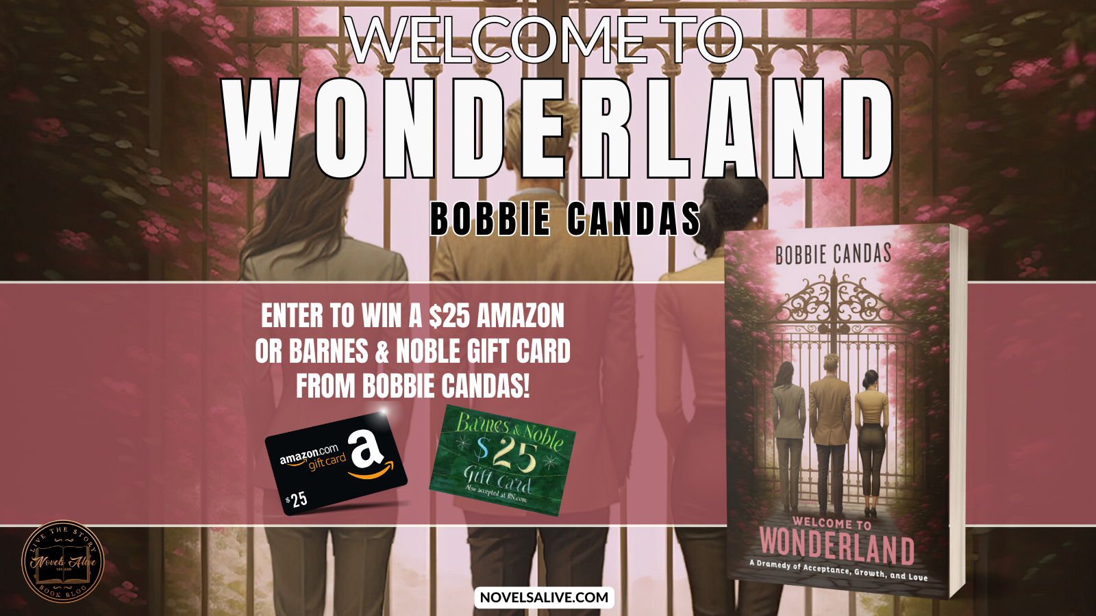 Novels Alive | SPOTLIGHT: WELCOME TO WONDERLAND by Bobbie Candas Plus ...