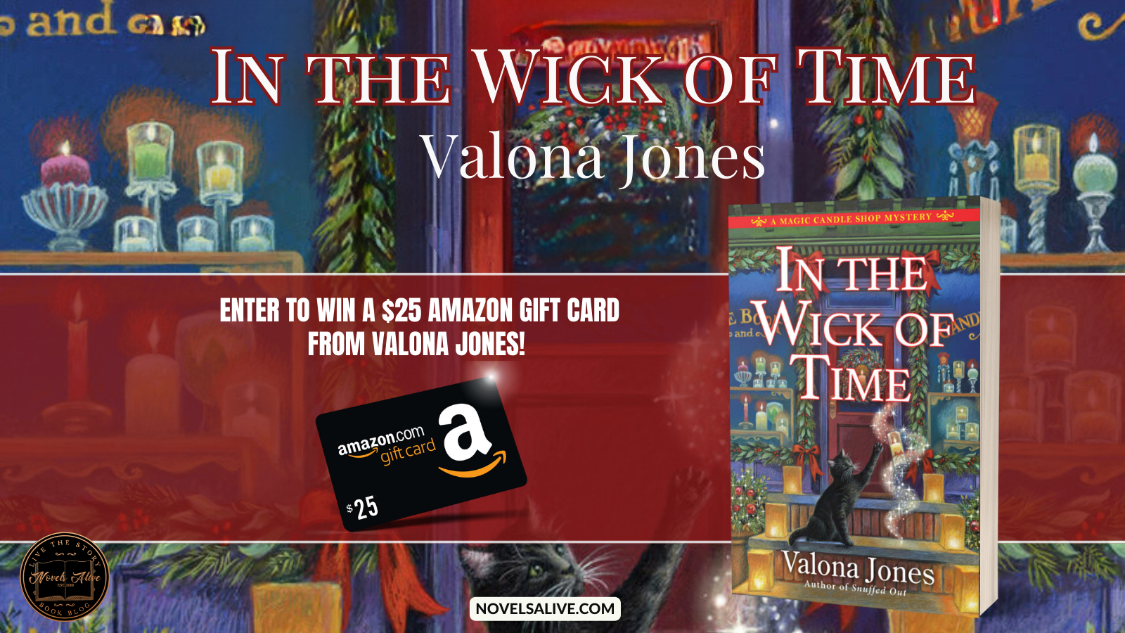 Novels Alive | SPOTLIGHT: IN THE WICK OF TIME by Valona Jones Plus ...