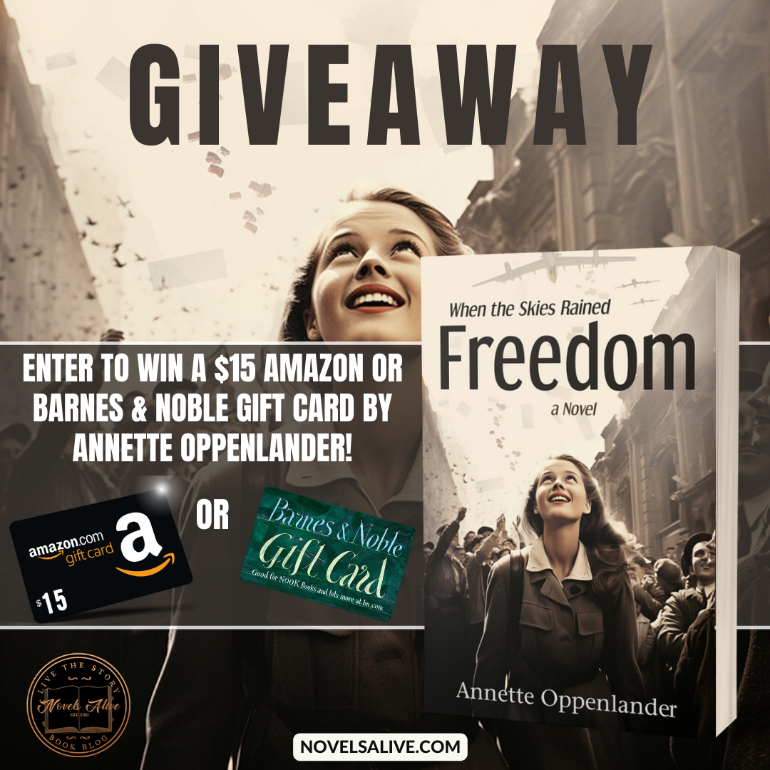 Novels Alive | SPOTLIGHT: WHEN THE SKIES RAINED FREEDOM by Annette ...