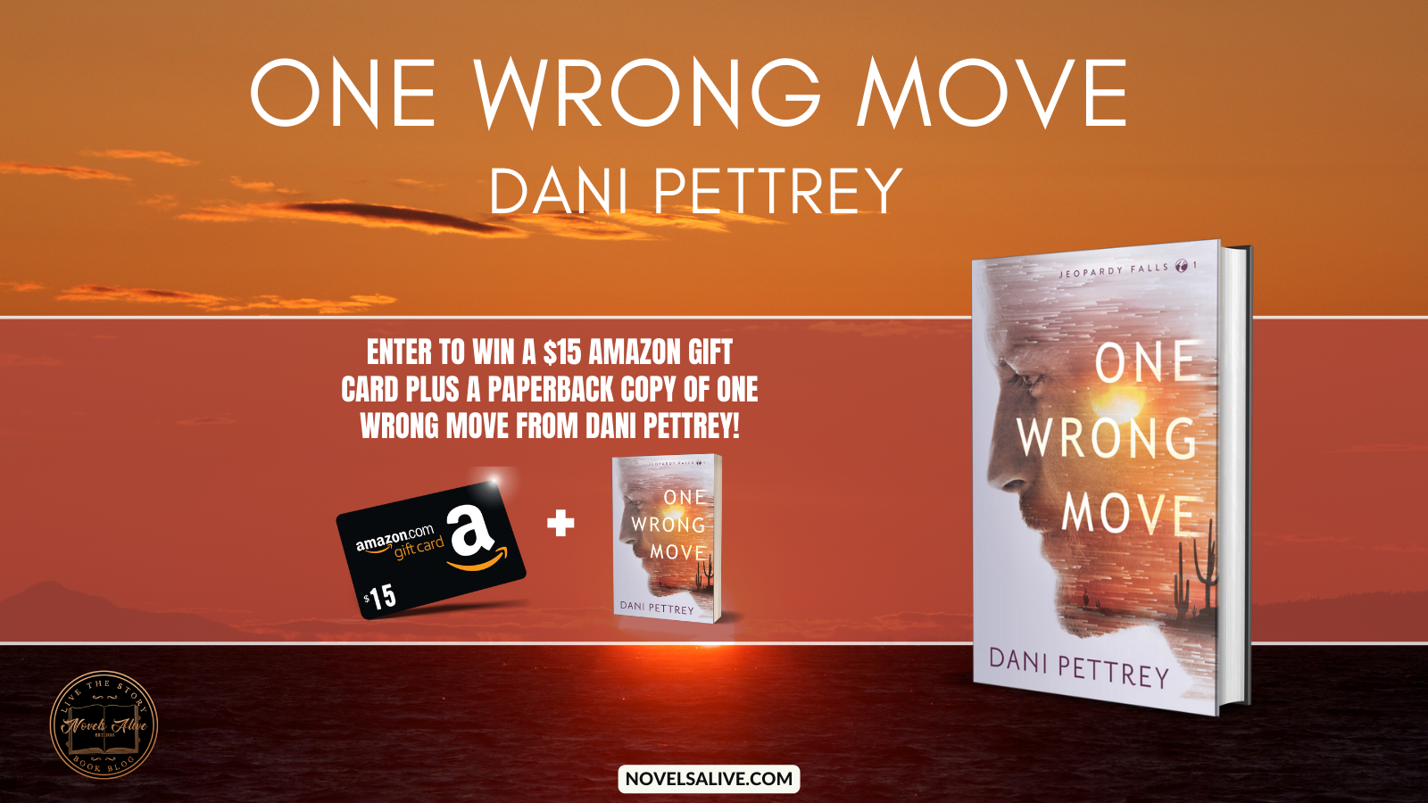 Novels Alive | SPOTLIGHT: ONE WRONG MOVE by Dani Pettrey Plus Giveaway!