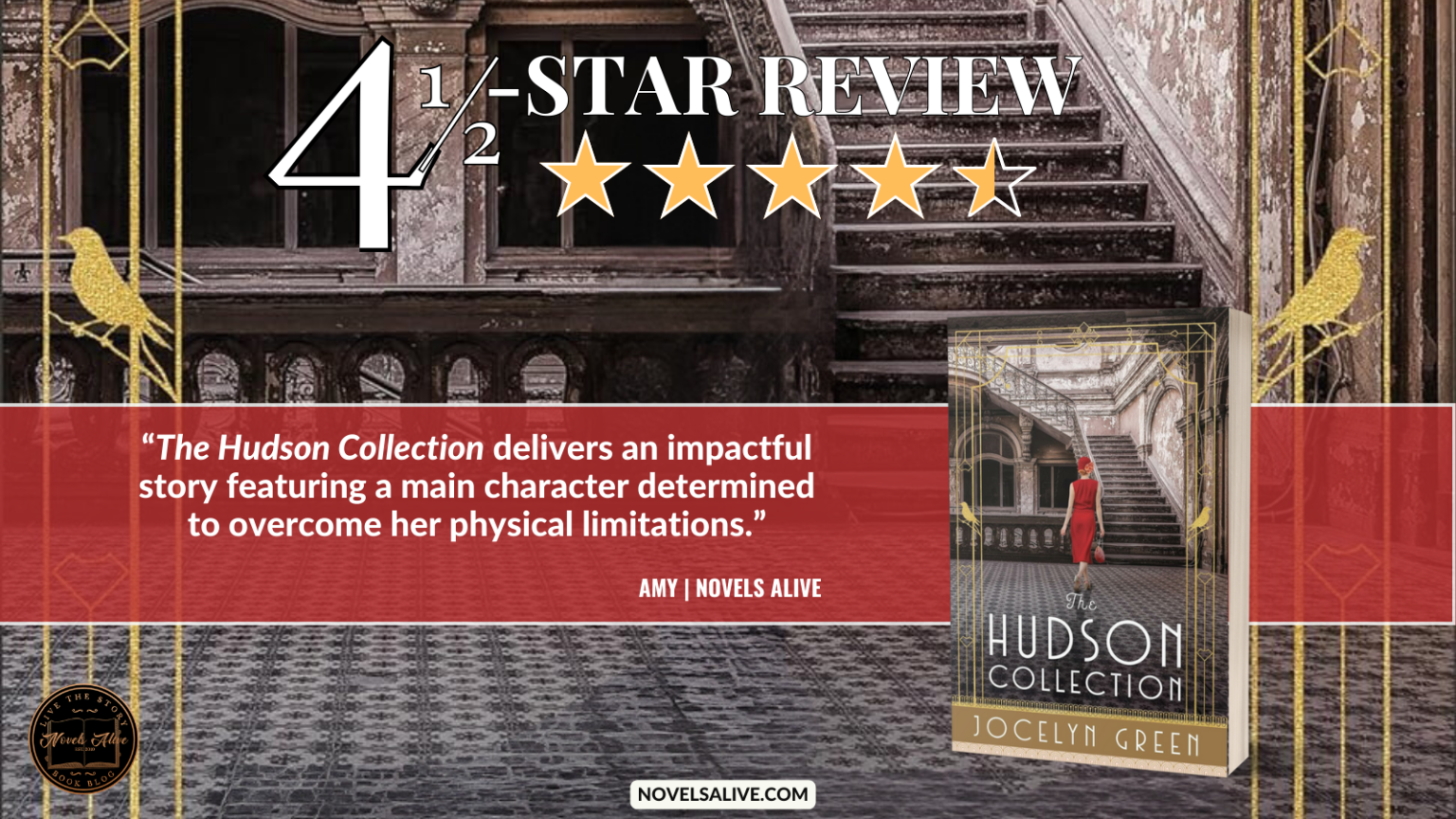 Novels Alive | 4.5-STAR REVIEW: THE HUDSON COLLECTION by Jocelyn Green