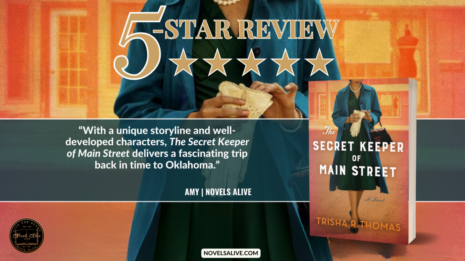 Novels Alive | 5-STAR REVIEW: THE SECRET KEEPER OF MAIN STREET by ...
