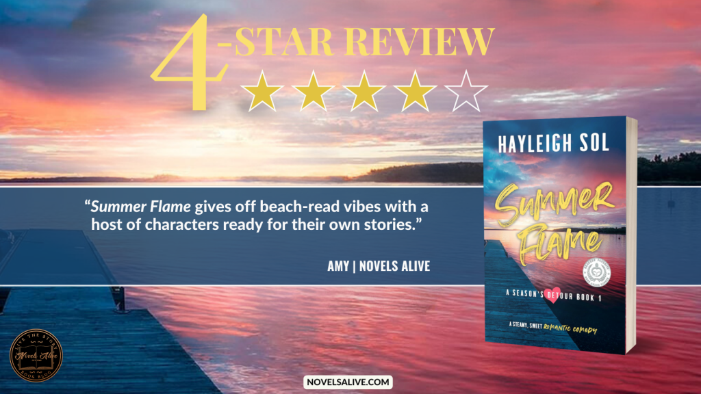 Novels Alive | 4-STAR REVIEW: SUMMER FLAME by Hayleigh Sol