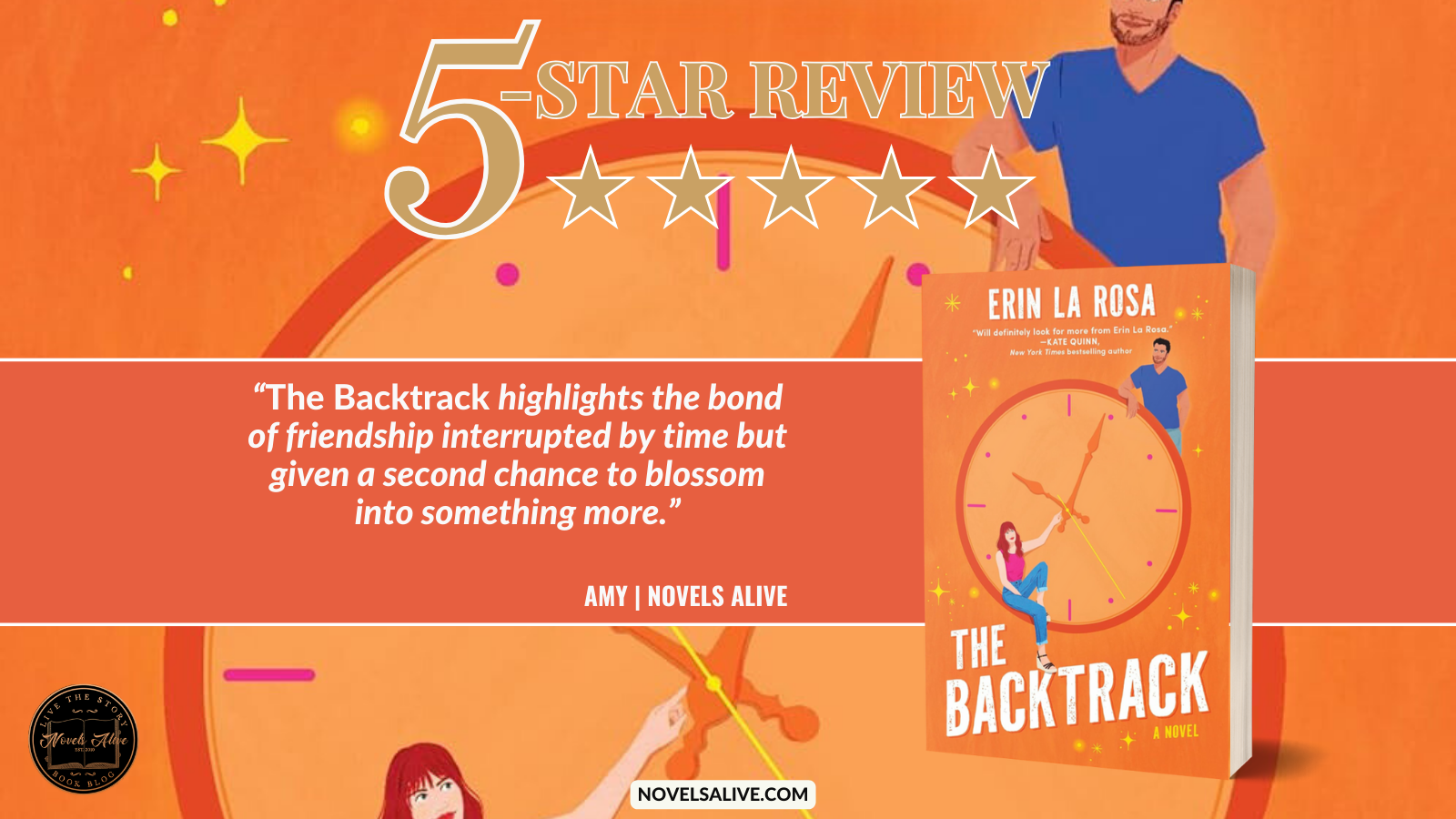 Novels Alive | 5-STAR REVIEW: THE BACKTRACK by Erin La Rosa