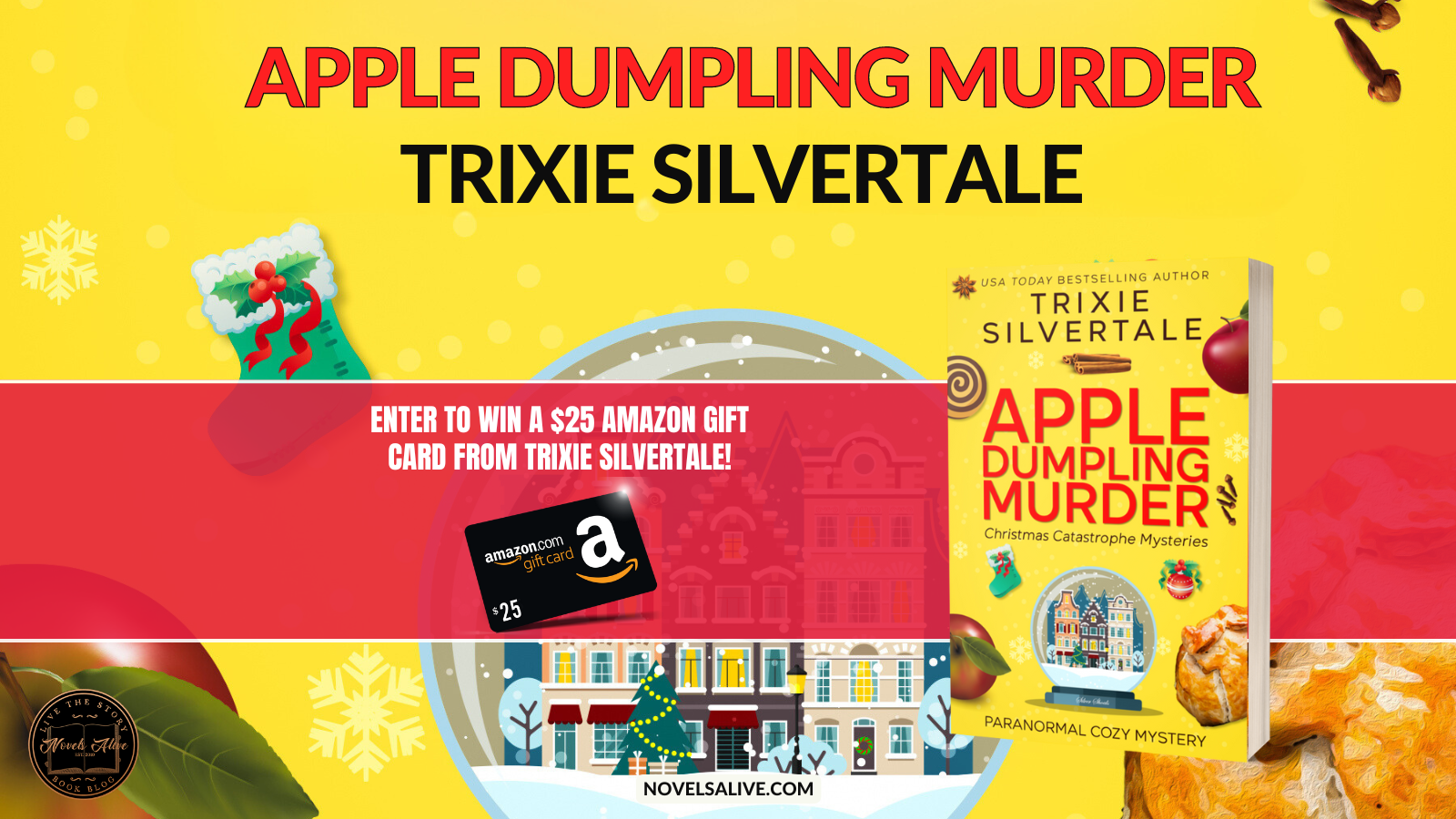 Novels Alive | SPOTLIGHT: THE APPLE DUMPLING MURDER by Trixie ...
