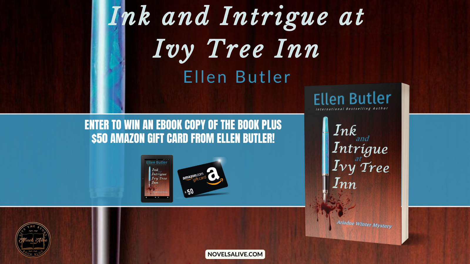 Novels Alive | SPOTLIGHT: INK AND INTRIGUE AT IVY TREE INN by Ellen ...