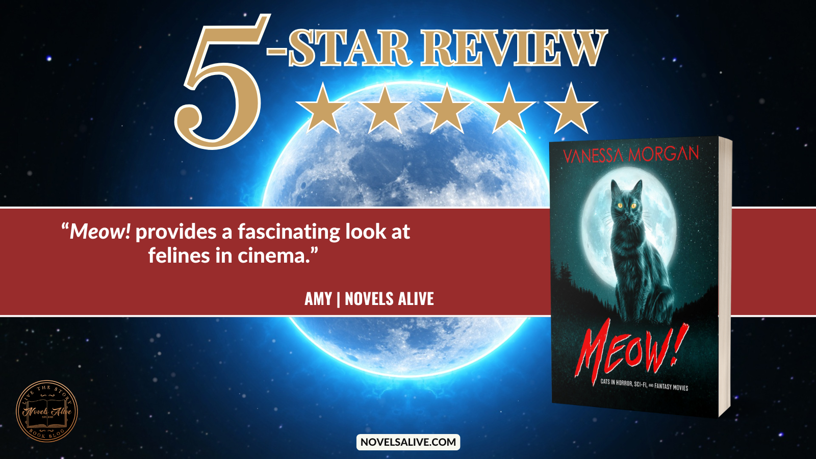 Novels Alive | 5-STAR REVIEW: MEOW! by Vanessa Morgan