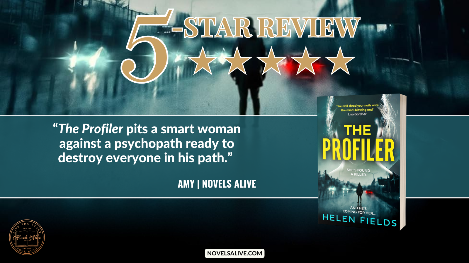 Novels Alive | 5-STAR REVIEW: THE PROFILER by Helen Fields
