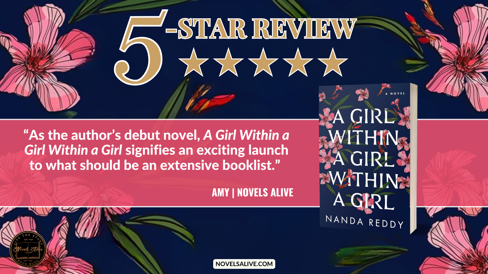 Novels Alive | 5-STAR REVIEW: A GIRL WITHIN A GIRL WITHIN A GIRL by Nanda Reddy