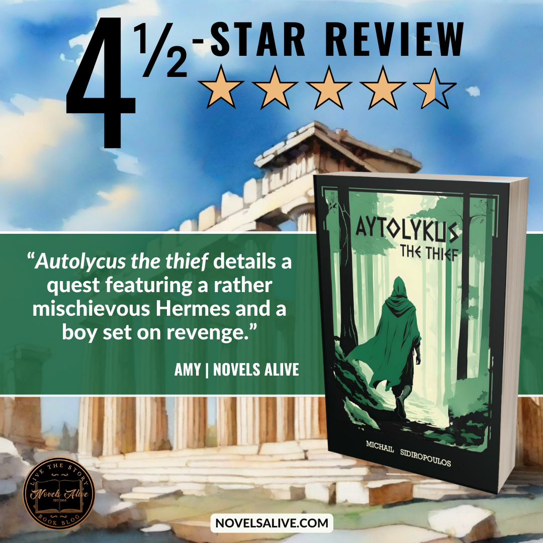 Novels Alive | 4.5-STAR REVIEW: AUTOLYCUS THE THIEF by Michail Sidiropoulos