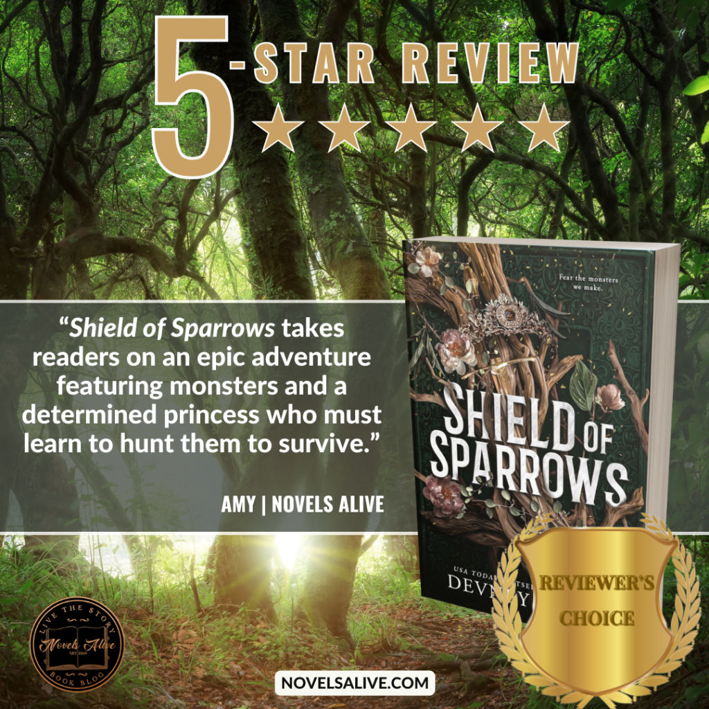 Novels Alive | 5-STAR REVIEW: SHIELD OF SPARROWS by Devney Perry