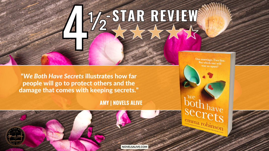 Novels Alive | 4.5-STAR REVIEW: WE BOTH HAVE SECRETS by Emma Robinson