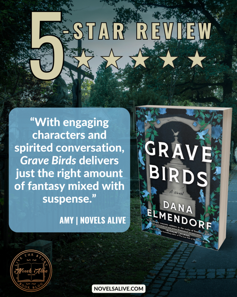 Novels Alive | 5-STAR REVIEW: GRAVE BIRDS by Dana Elmendorf