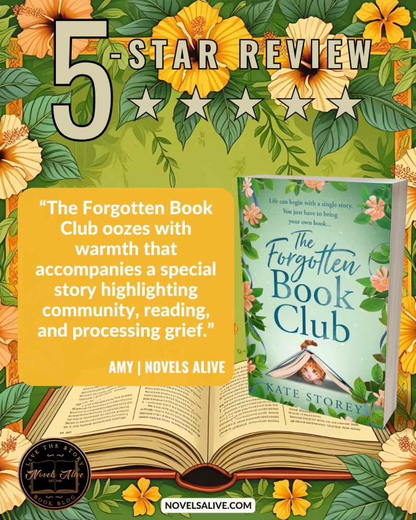 Novels Alive | 5-STAR REVIEW: THE FORGOTTEN BOOK CLUB By Kate Storey