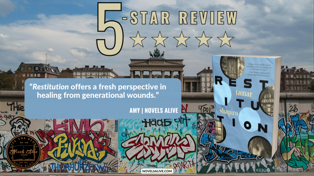 Novels Alive | 5-STAR REVIEW: RESTITUTION by Tamar Shapiro