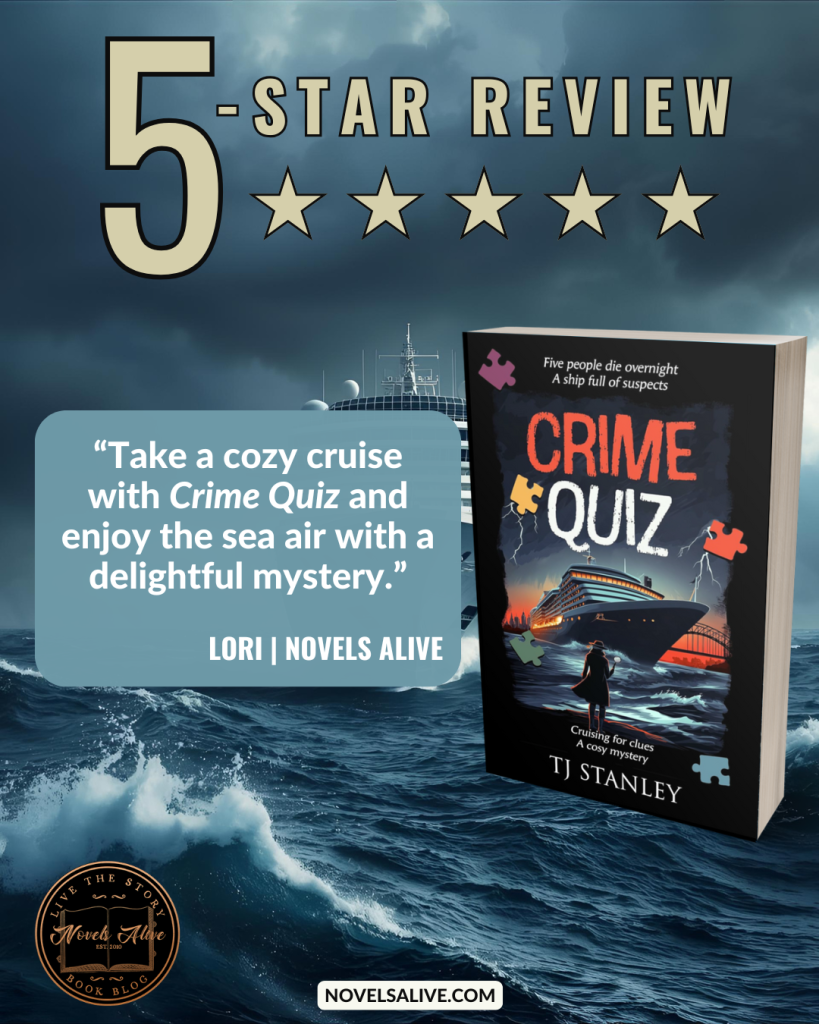 Novels Alive | 5-STAR REVIEW: CRIME QUIZ by TJ Stanley