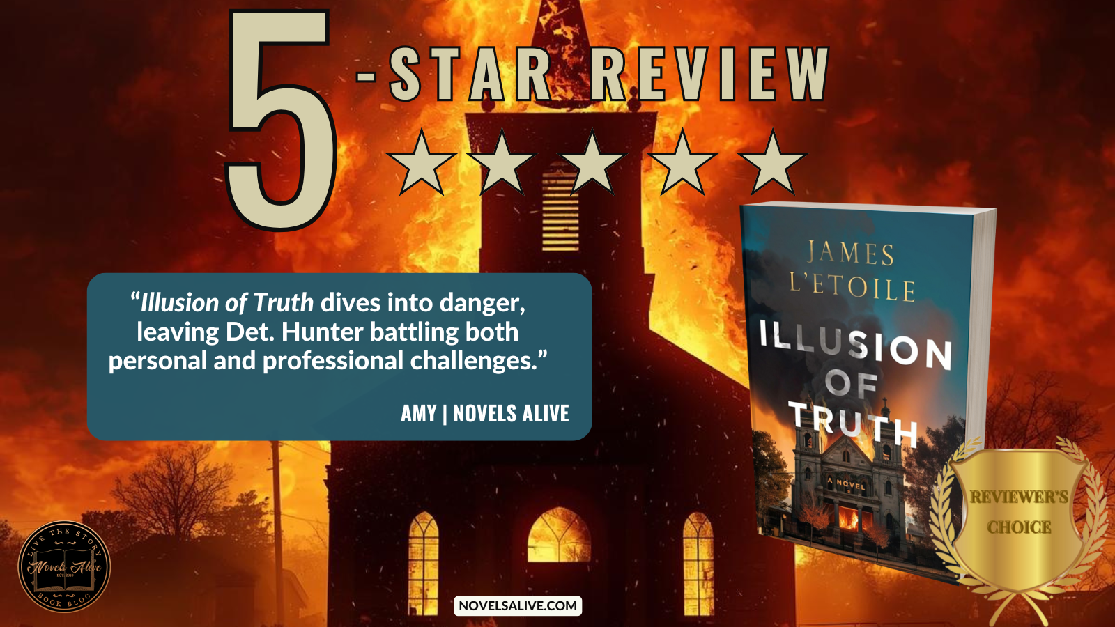 Novels Alive | 5-STAR REVIEW: ILLUSION OF TRUTH by James L’Etoile ...