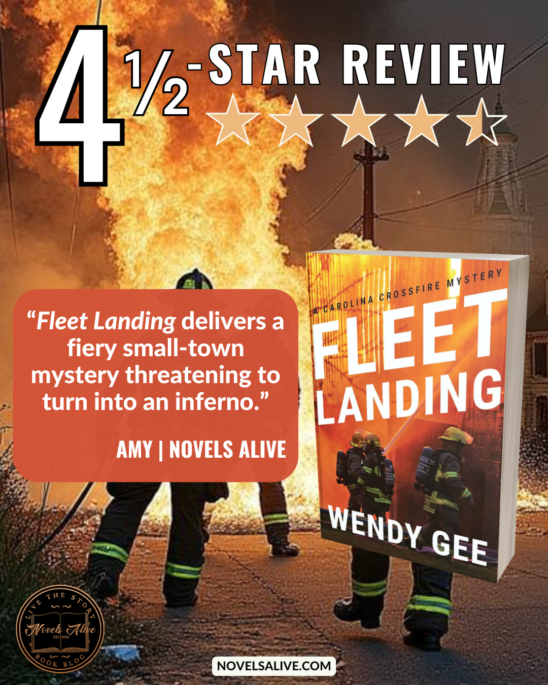 Novels Alive | 4.5-STAR REVIEW: FLEET LANDING by Wendy Gee