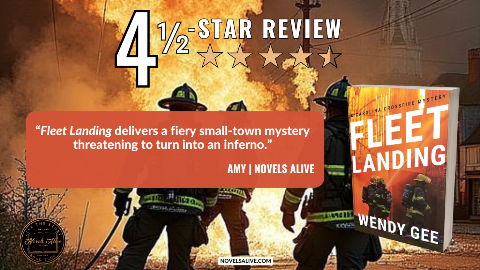 Novels Alive | 4.5-STAR REVIEW: FLEET LANDING by Wendy Gee